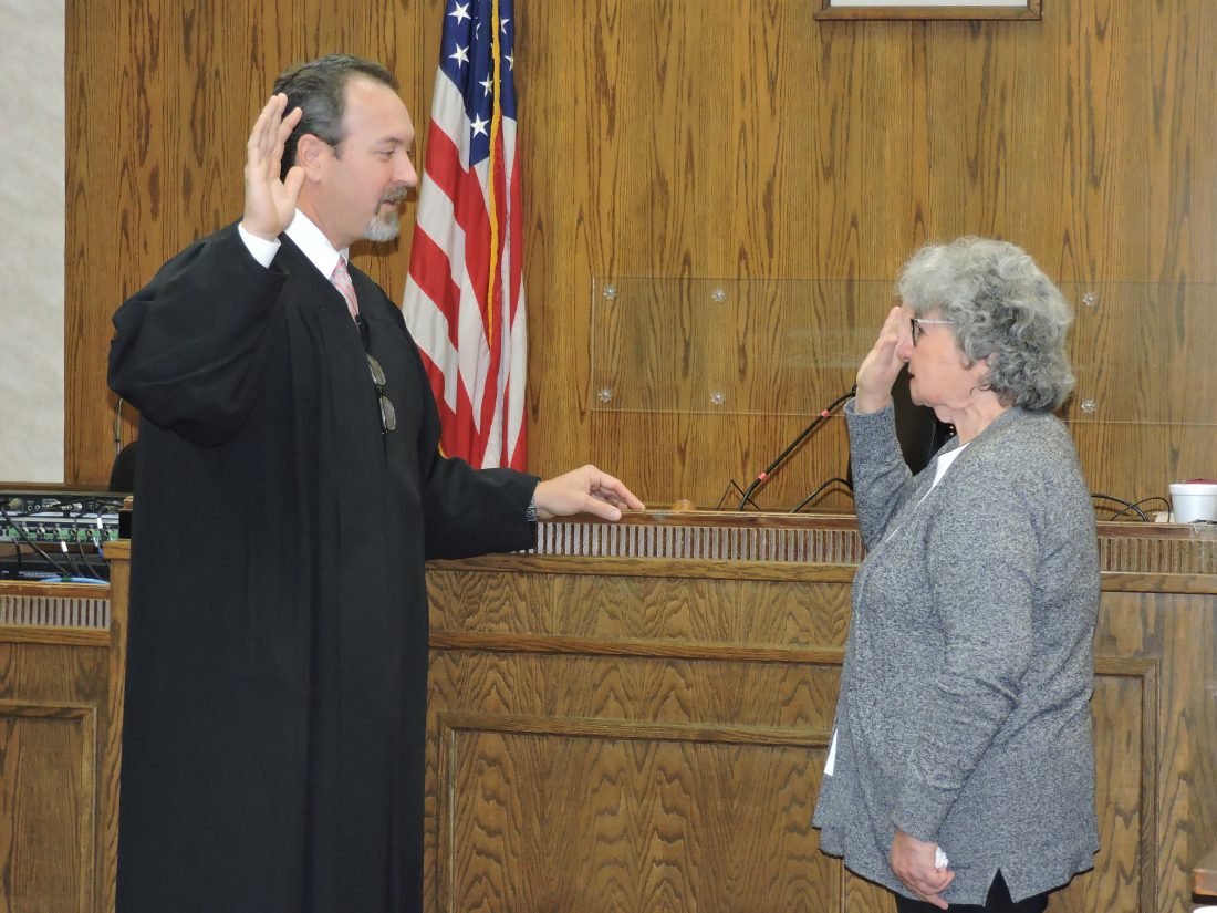 Casto sworn in as circuit clerk in Hancock County | News, Sports, Jobs ...